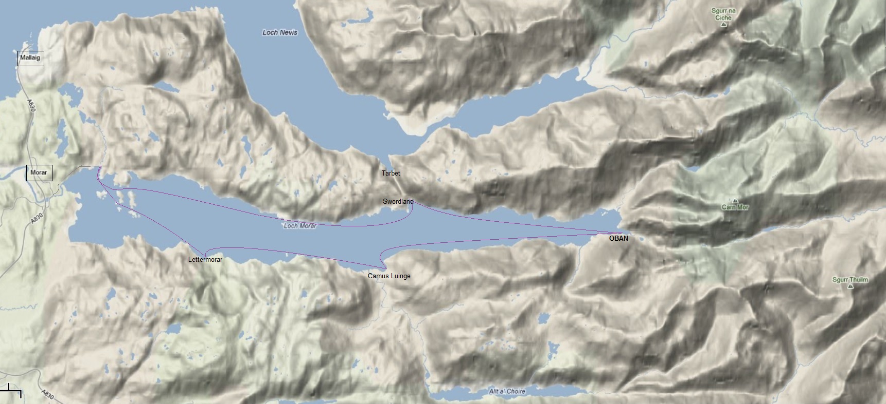 Loch Morar, March 2nd/3rd 2013 – Helensburgh CC