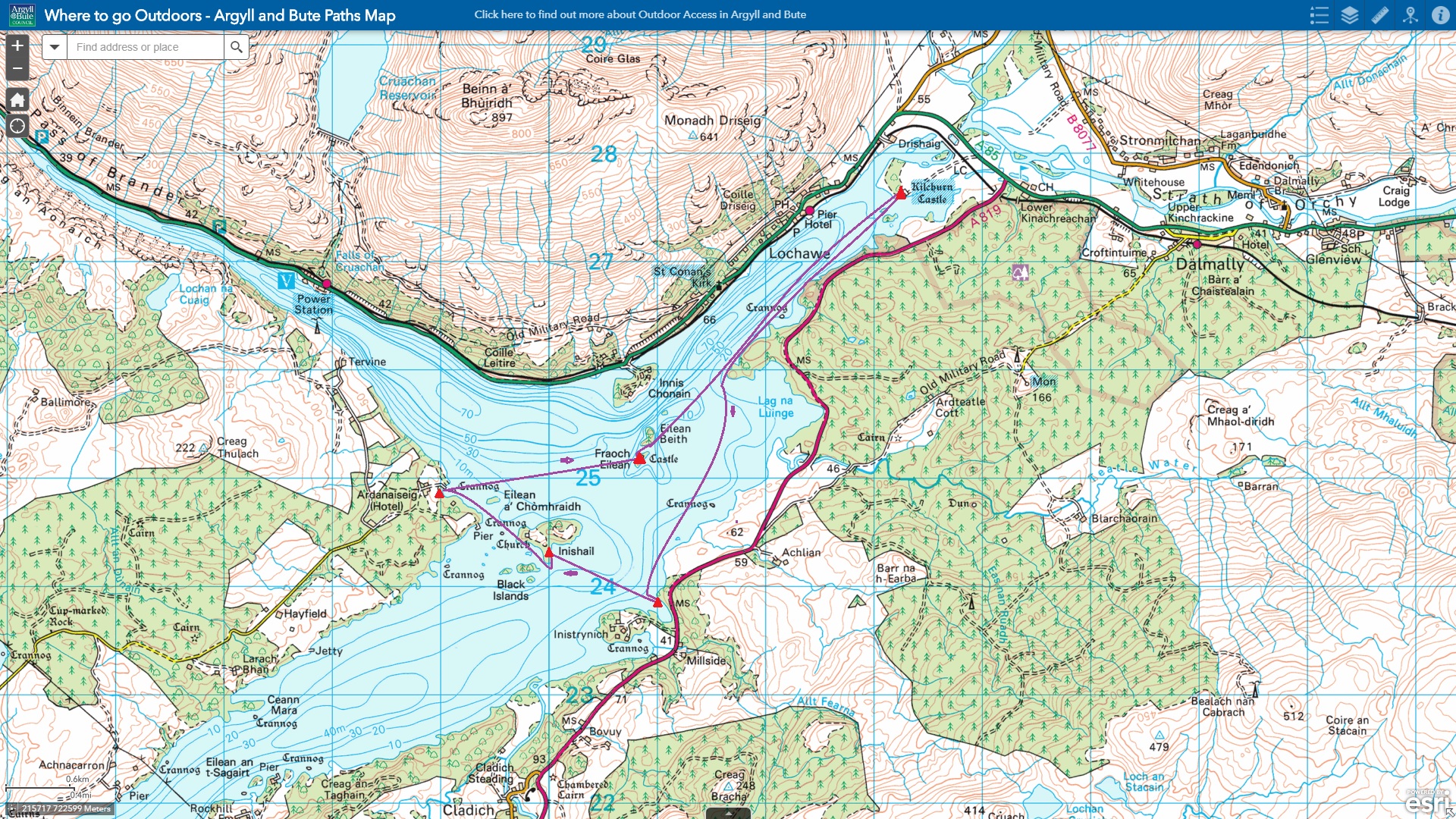 Castles of Loch Awe; Sat 20th March – Helensburgh CC